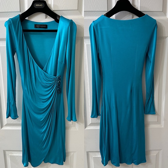 Versace | Dresses | Rare Auth Versace Dress | Poshmark